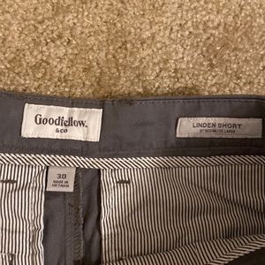 Goodfellow & Co | Shorts | Goodfellow Co Gray Flatfront Shorts | Poshmark